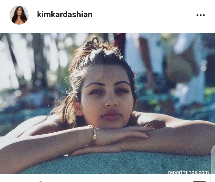 Kim Kardashian Shares Throwback Snap Of Herself At Age 16 Report Minds