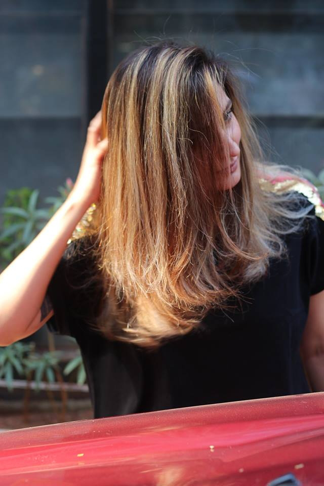 Mumbai Techies Mid Back Length Hair Cut With Coloring Transformation