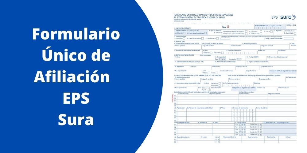 Formulario De Afiliación Eps Sura 2023