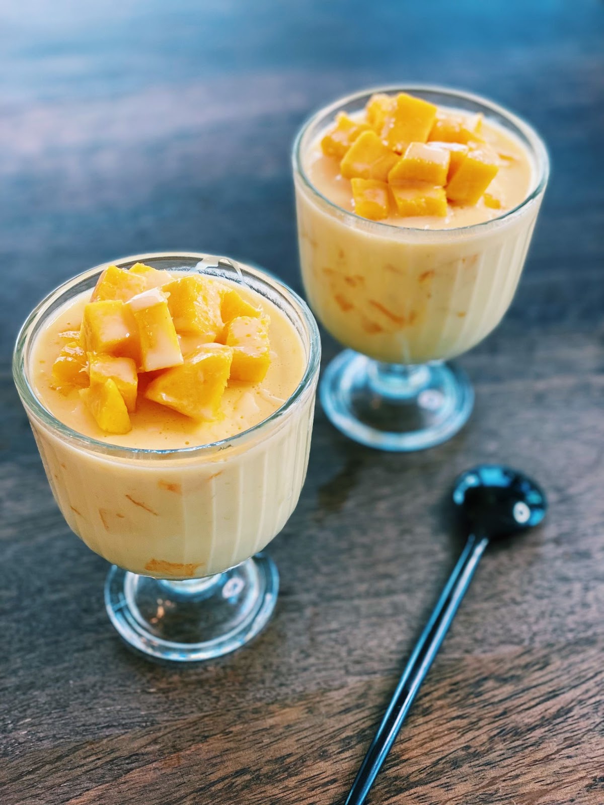 Mango Pudding 5 Ingredients Only Tiffy Cooks