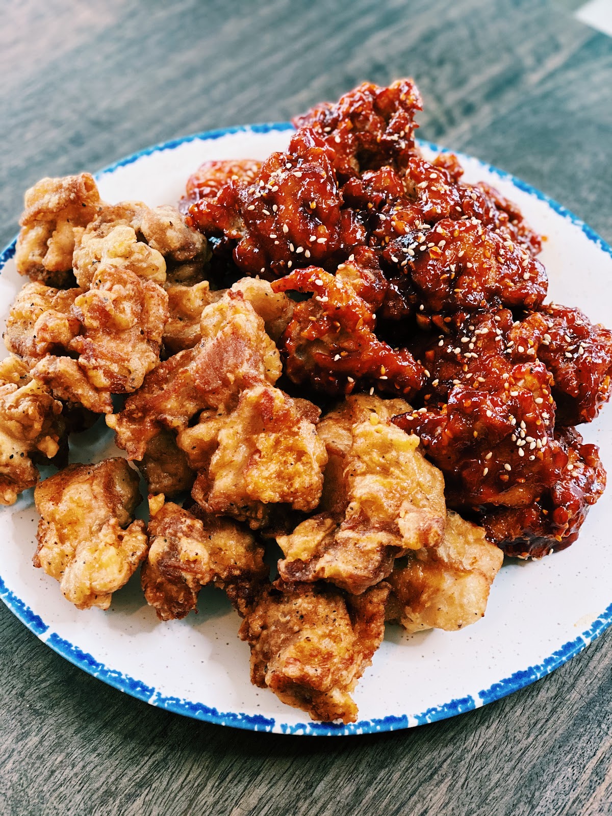 Korean Fried Chicken Bites Extra Crispy Tiffy Cooks