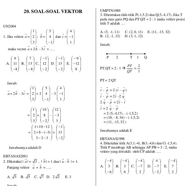 Materi Matematika Minat Kelas 10