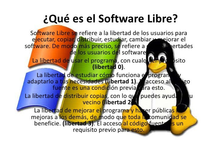 Trabajos De Tic Software Libre Y Comercial