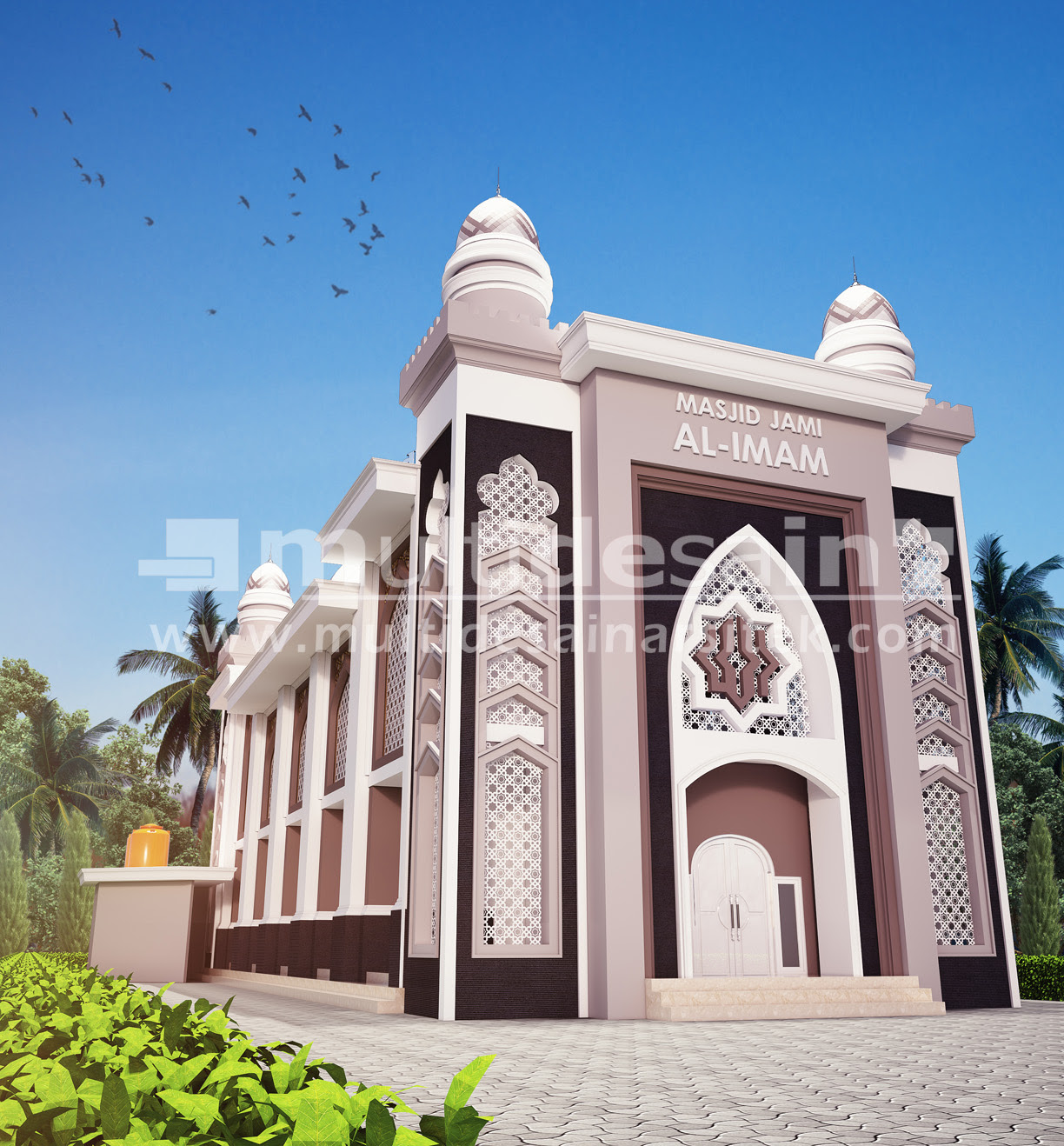 40 Desain Masjid 2 Lantai Sederhana Yang Nyaman