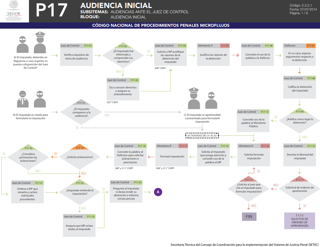 Audiencia Inicial Del Proceso Penal