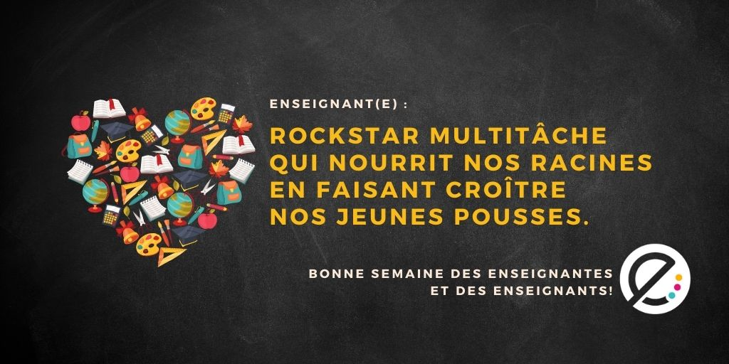 Bonne Semaine Des Enseignantes Et Des Enseignants École Branchée