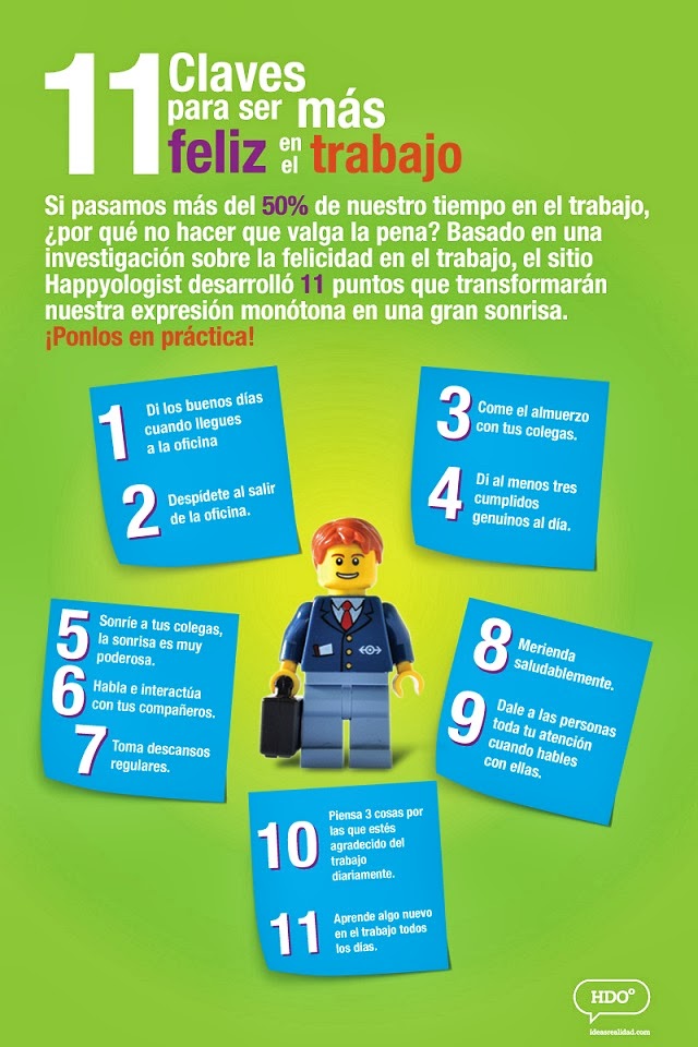 11 Claves Para Ser Más Feliz En Tu Trabajo