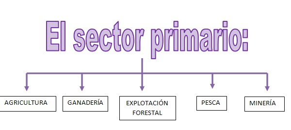 Sector Primario Dibujo