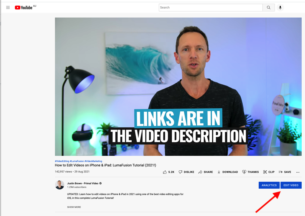 How To Add Youtube Timestamp Links Youtube Chapters Tutorial