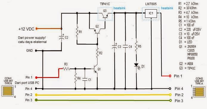 Rangkaian Kabel Usb Otg Kumpulan Diagram Rangkaian Kabel