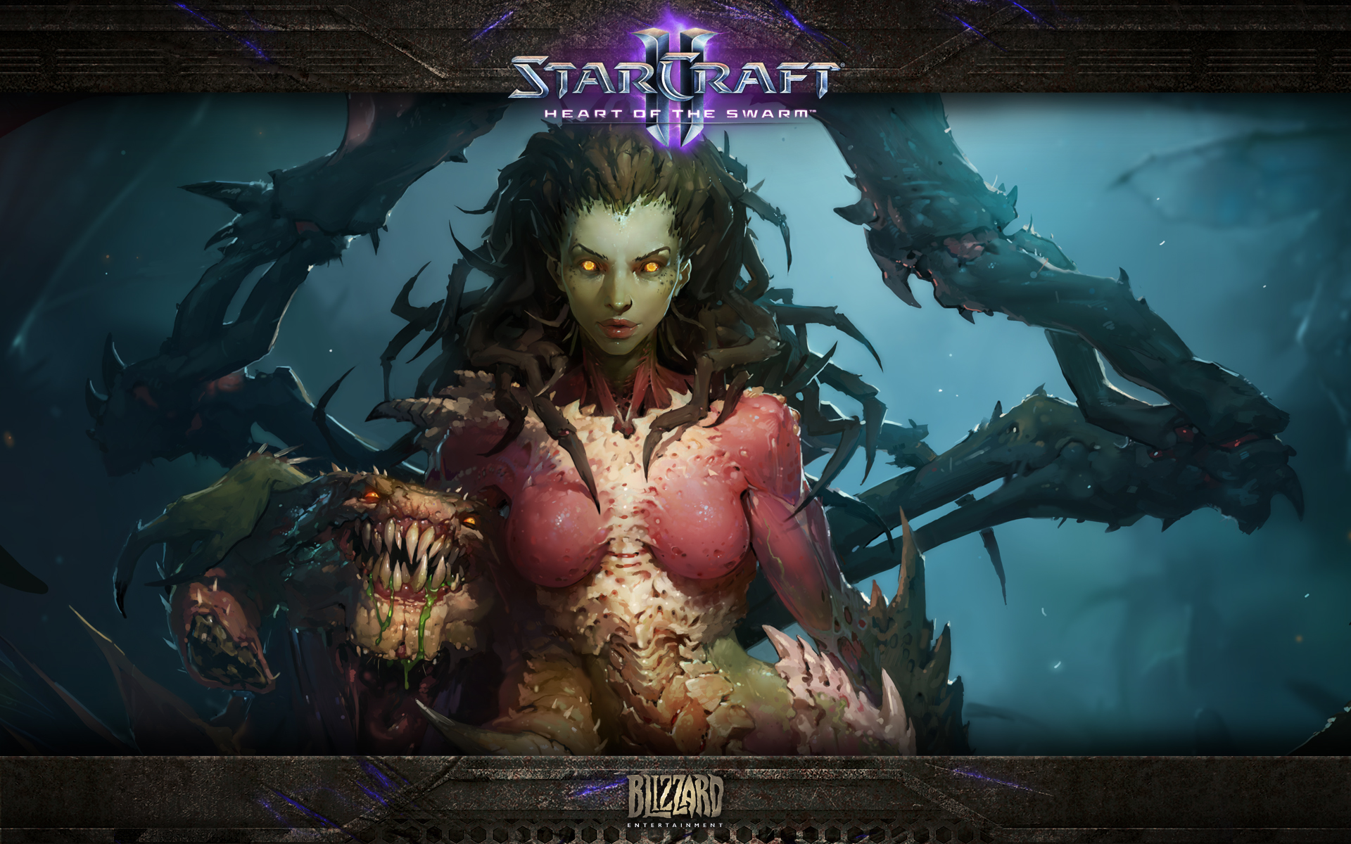 Kerrigan Starcraft Ii Heart Of The Swarm Mystery Wallpaper