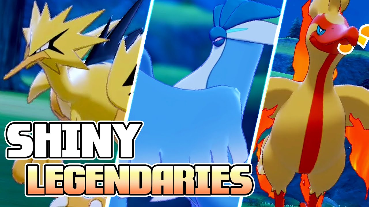 Tips To Catch Shiny Galarian Zapdos Articuno And Moltres In Pokemon