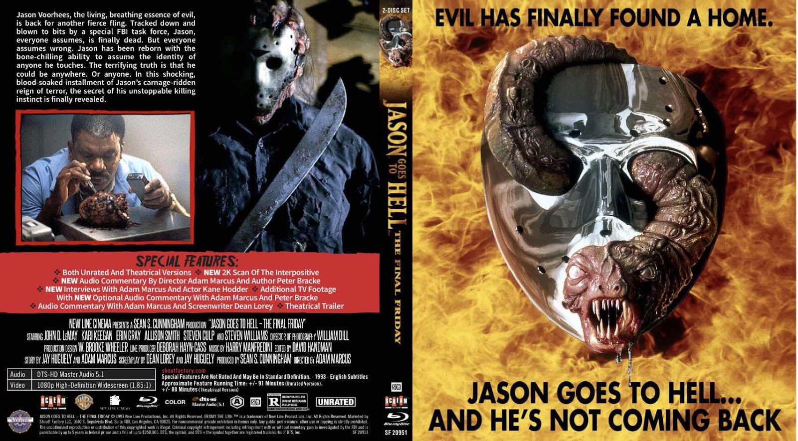 Check Out Each Film Cover Of Scream Factorys Friday The 13th Box Set