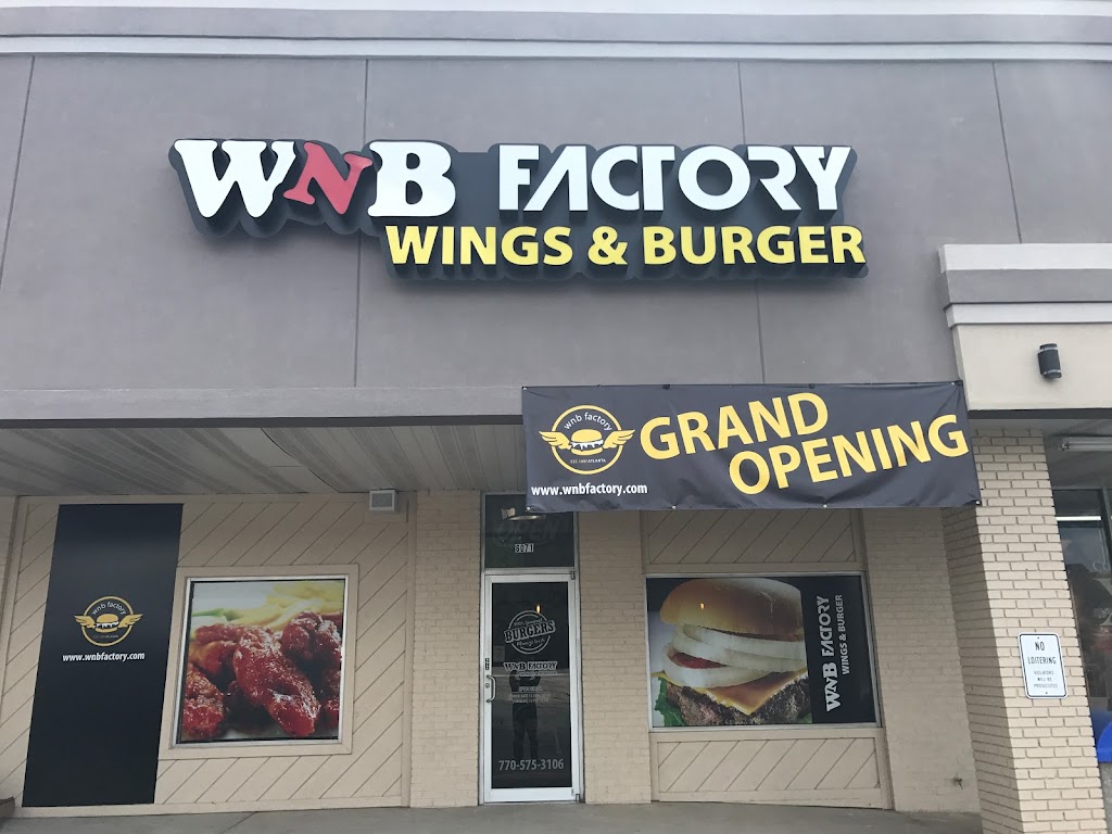 Wnb Factory Wings And Burger Douglas Ga 30134 Menu Hours Reviews