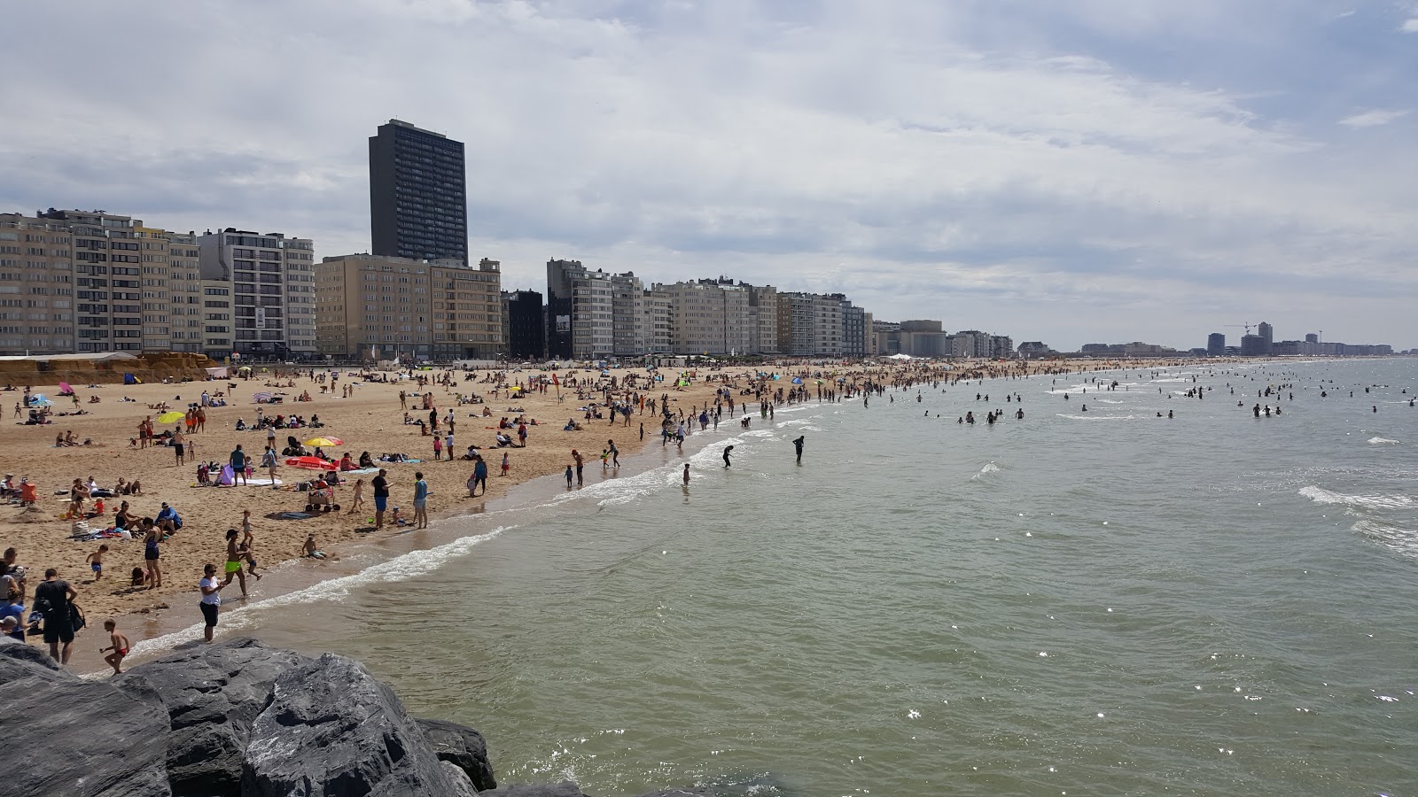 Plage De Oostende Beach Ostend Belgium On The Map With Photos And