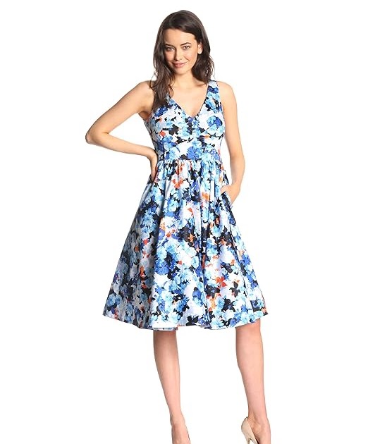 Care How You Look Donna Morgan Floral Dress