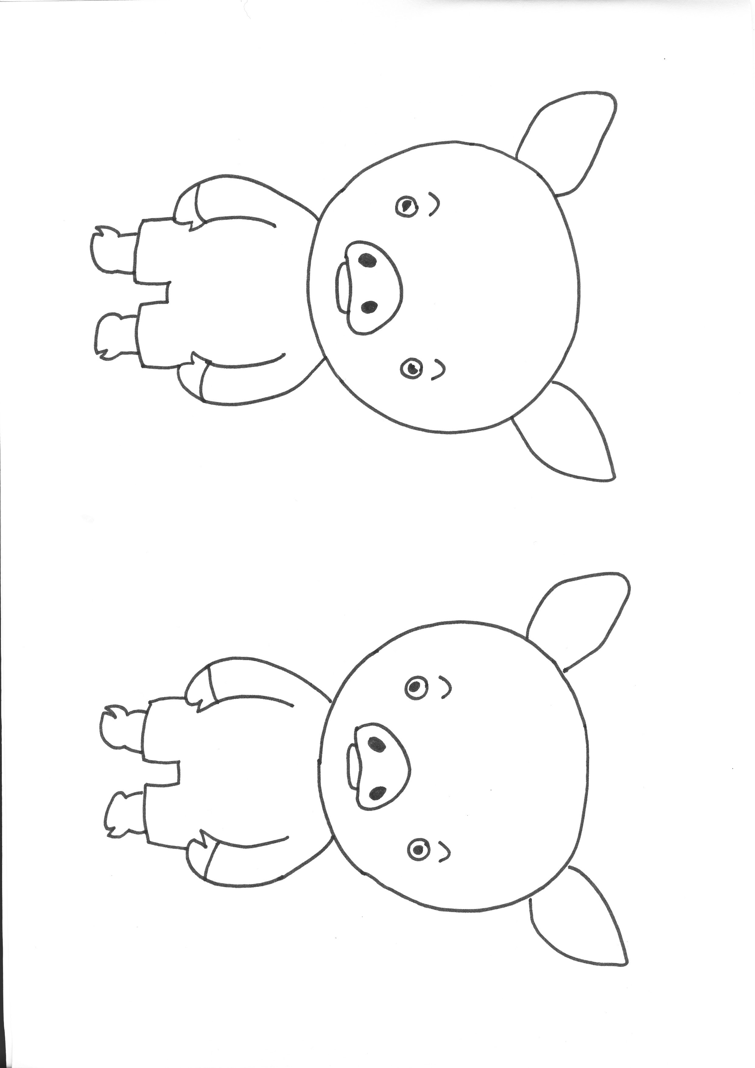 Coloriage Trois Petits Cochons Images And Photos Finder