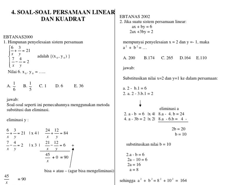 Materi Fungsi Kuadrat Kelas 10 Homecare24