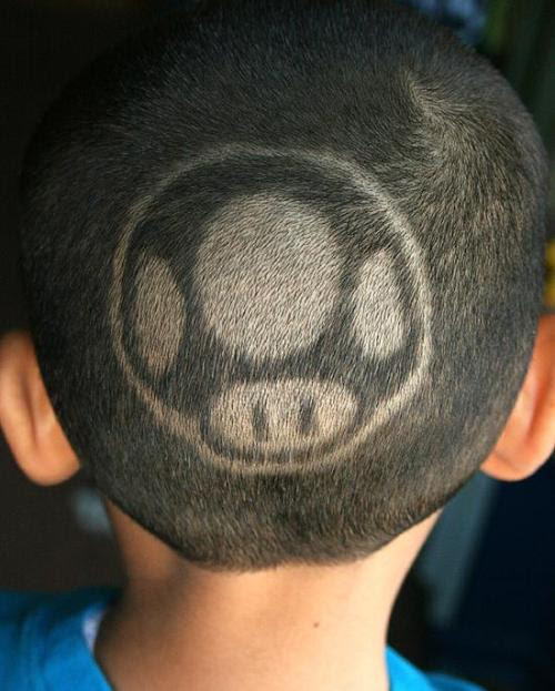 Geek Art Gallery Quick Pic Super Mario Haircuts