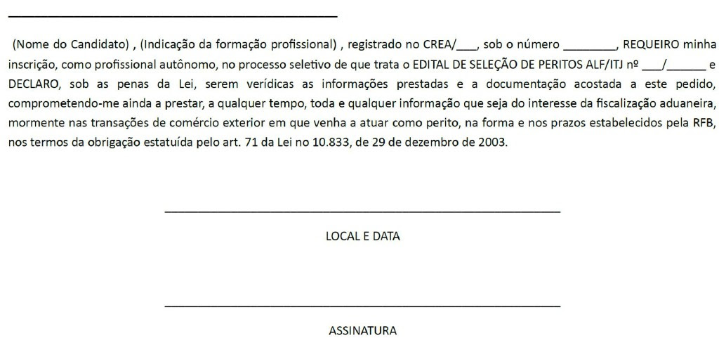 Modelo De Declaração De Acumulo De Cargo Publico Vários Modelos