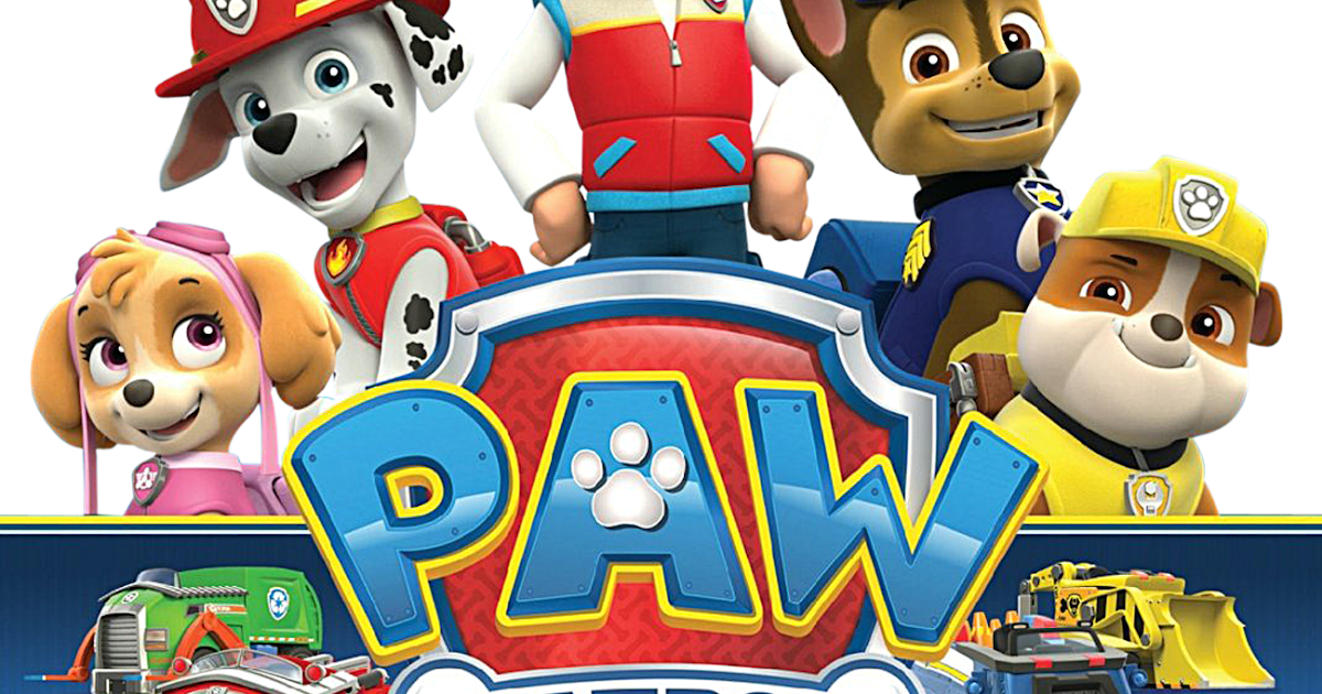 Paw Patrol Svg Dxf Png Paw Patrol Clipart For Silhouette Cricut Design