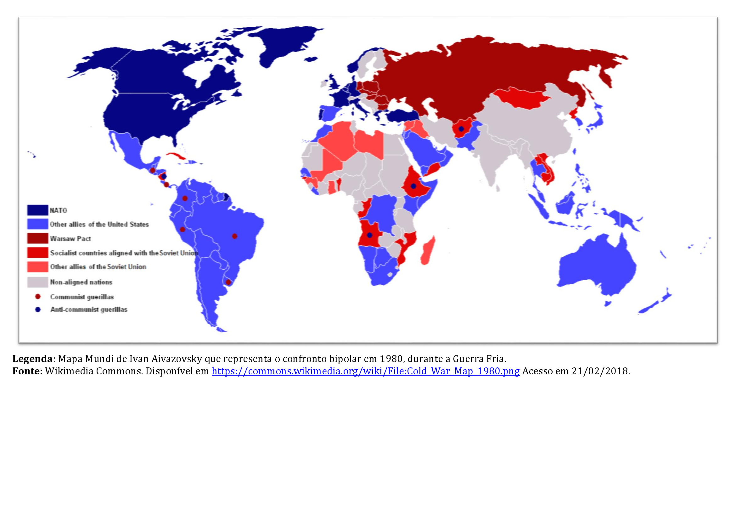 Guerra Fria Mapa Mapa