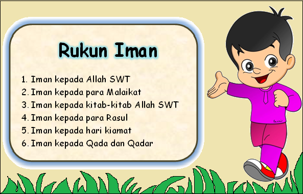 Rukun Iman Ada 6 Rukun Iman 6 Perkara Islamic Studies Rukun Iman