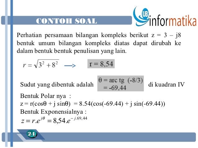 Contoh Soal Dan Jawaban Bilangan Kompleks Lembar Edu