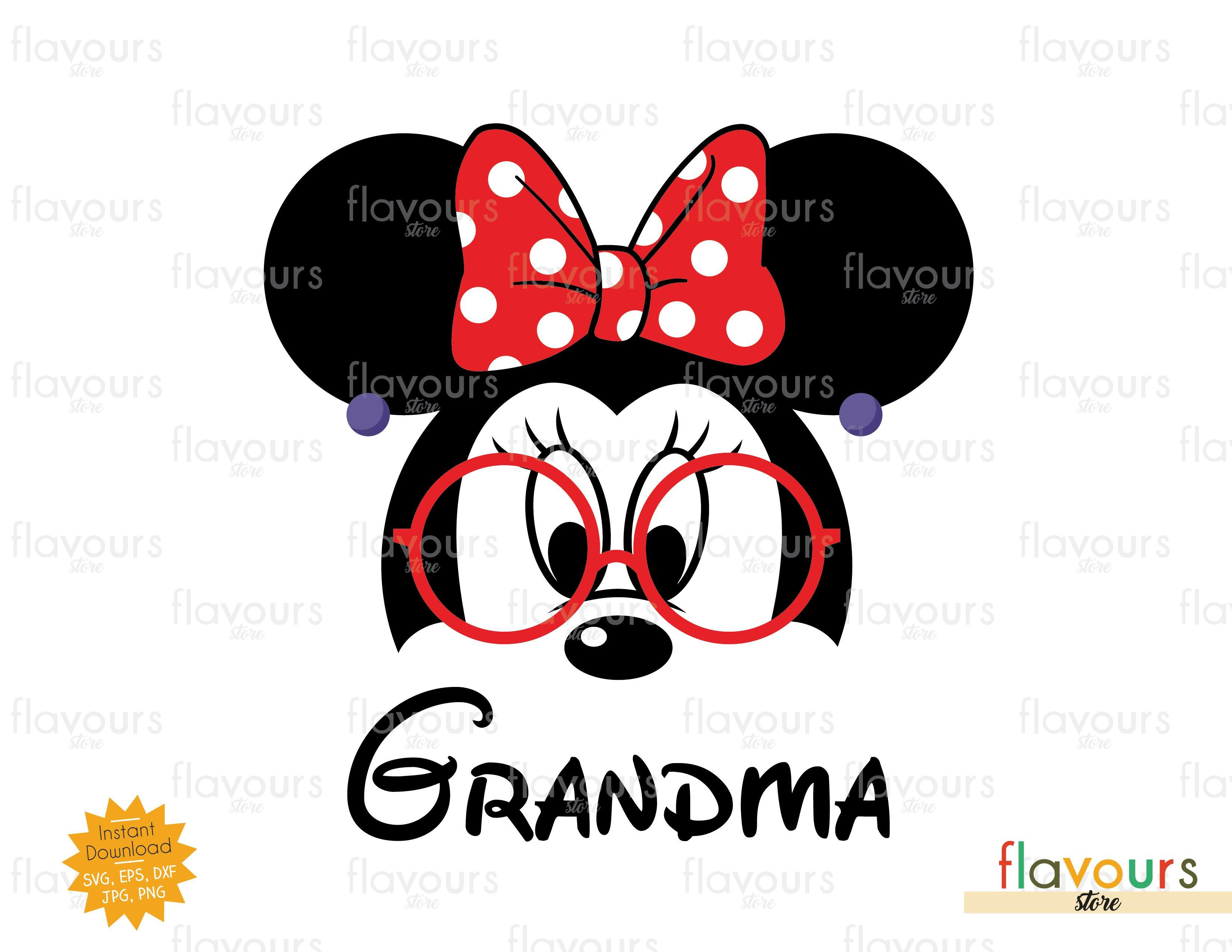 Grandma Mouse Svg 145 Svg File For Diy Machine