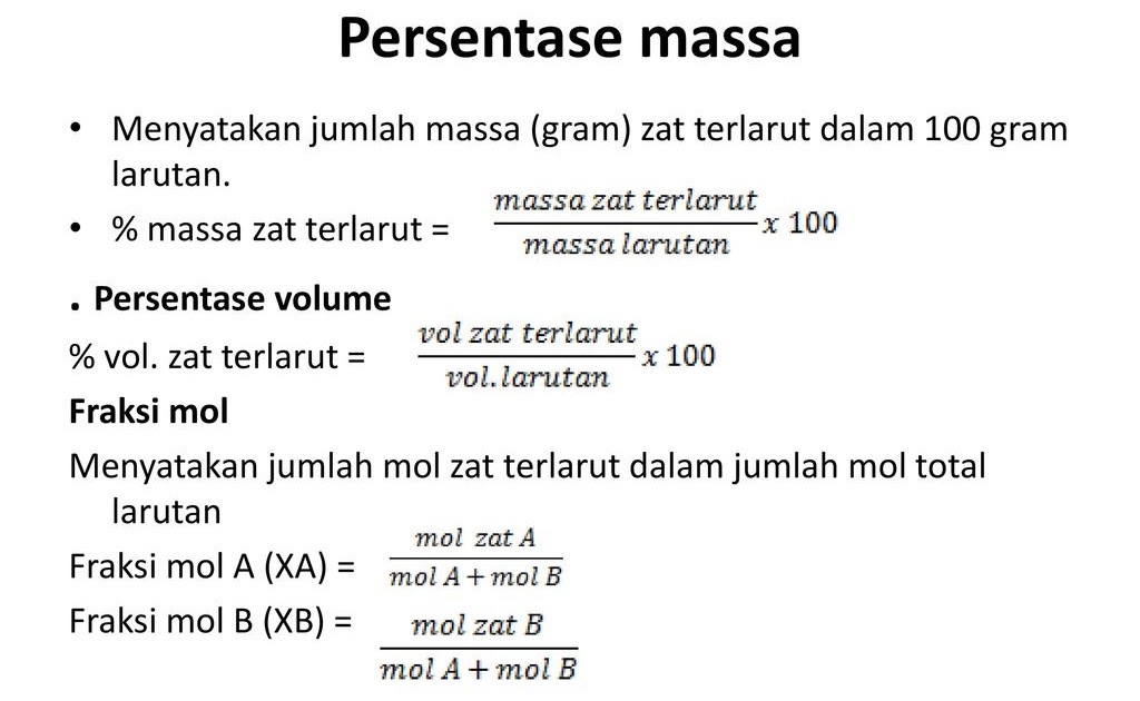 Cara Menghitung Persen Rumus Contoh Soal Cara Mencari Persen Riset