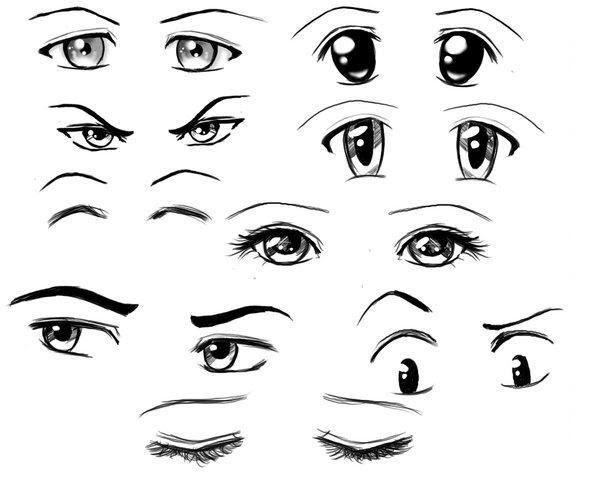 Comment Dessiner Des Yeux Manga