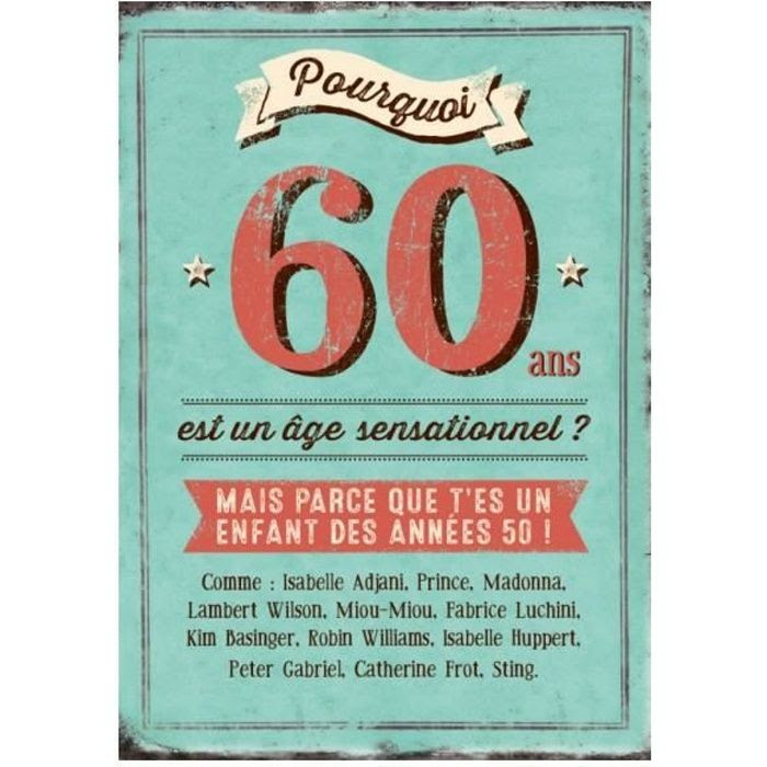 Carte Anniversaire Animee 60 Ans Homme Alfredia