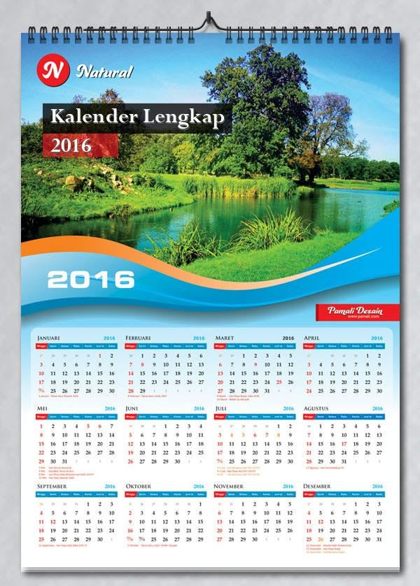 Desain Kalender Keren Contoh Kalender Dinding Yang Menarik Creo House