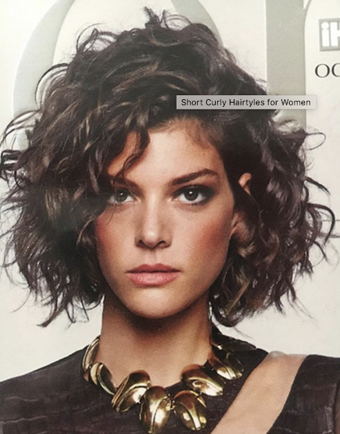 Short Curly Hairstyles For Women 2019 Hairstyle Guides