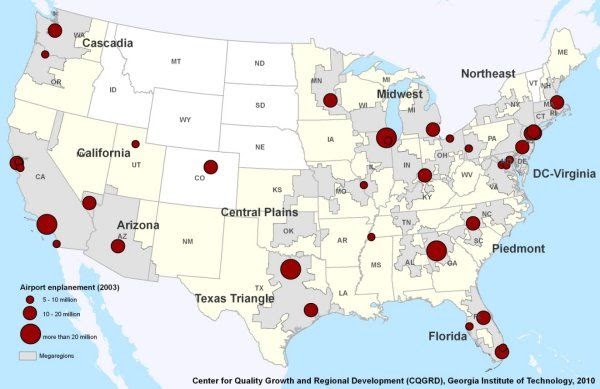 Interactive Map Of Us Airports