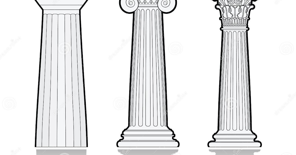 La Antigua Grecia Columnas Griegas
