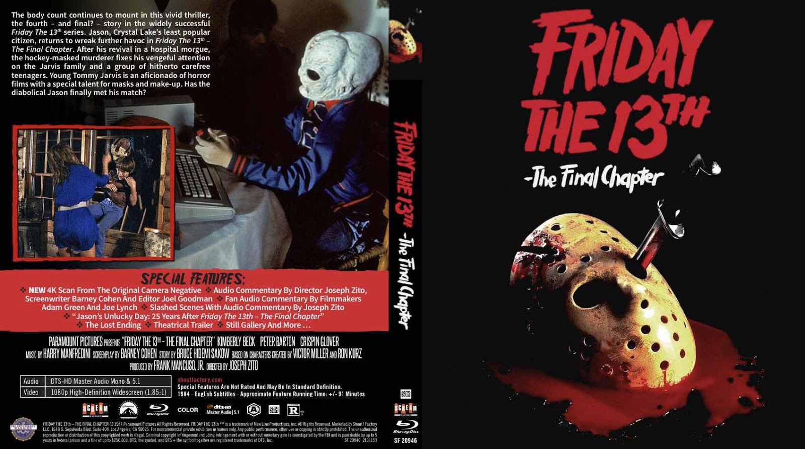 Check Out Each Film Cover Of Scream Factorys Friday The 13th Box Set