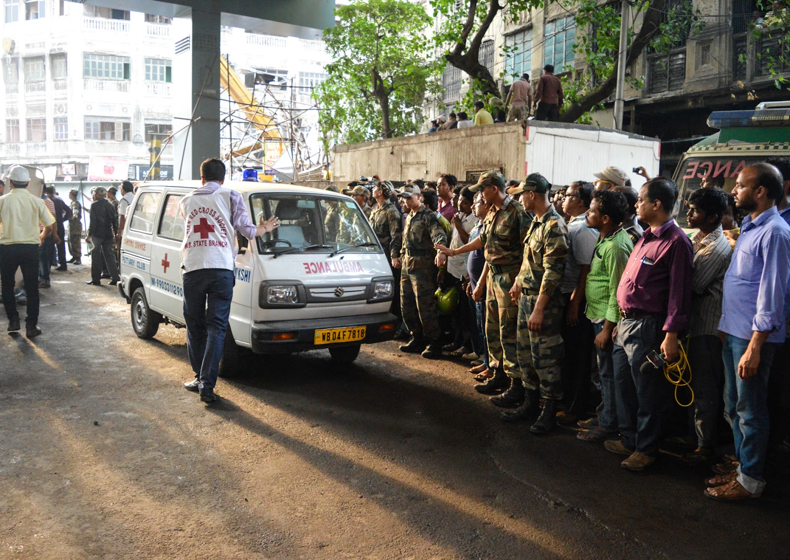 In Photos The Kolkata Flyover Collapse 24 Dead