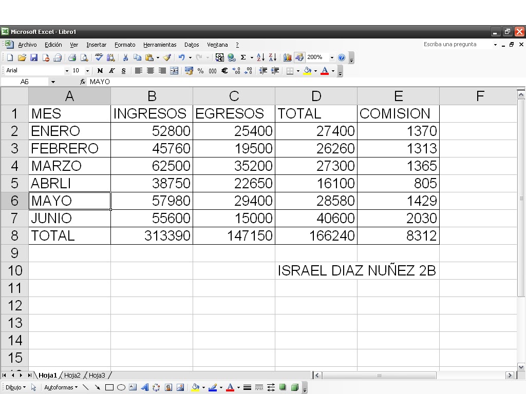 Excel Tipos De Datos