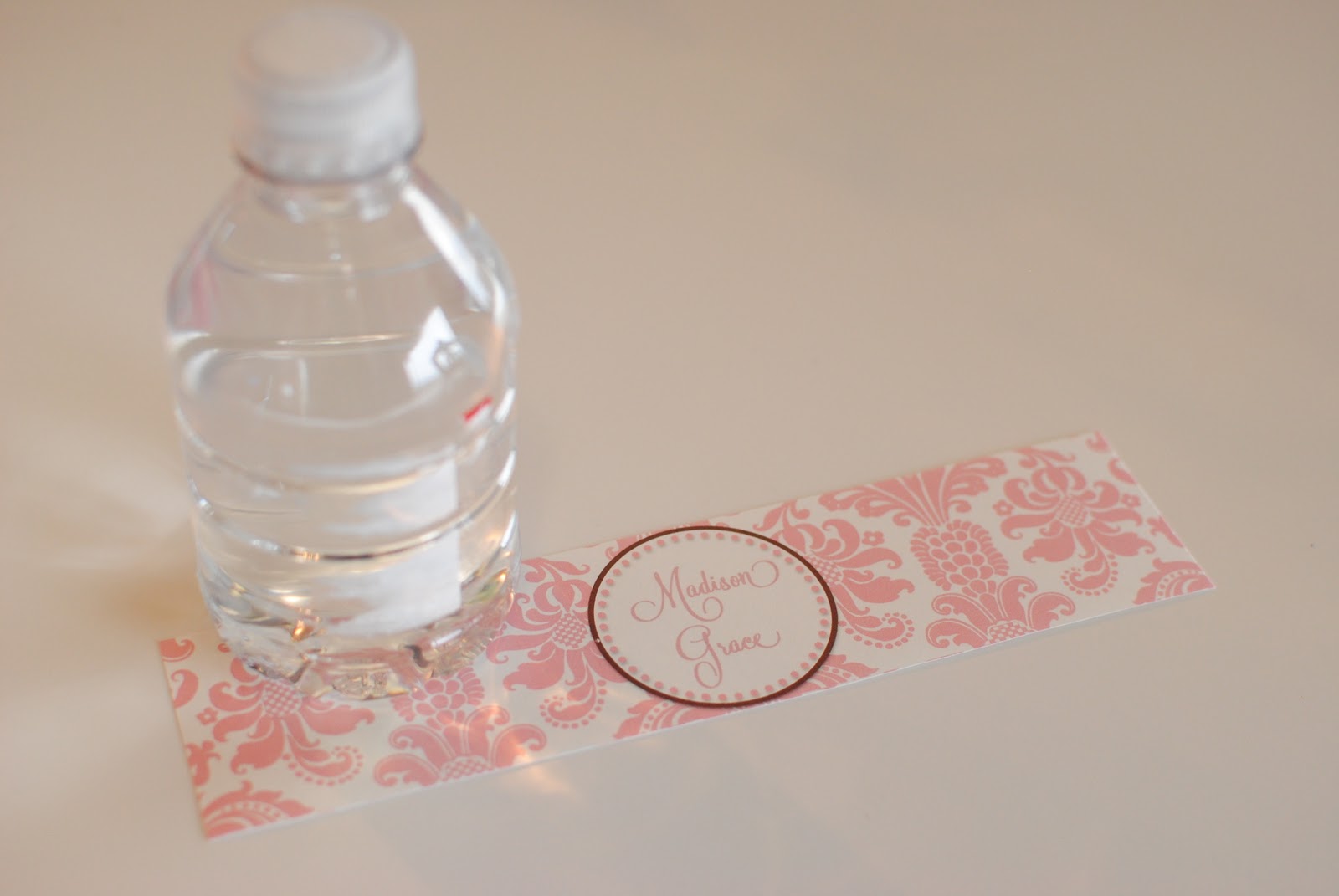 Printable Water Bottle Labels