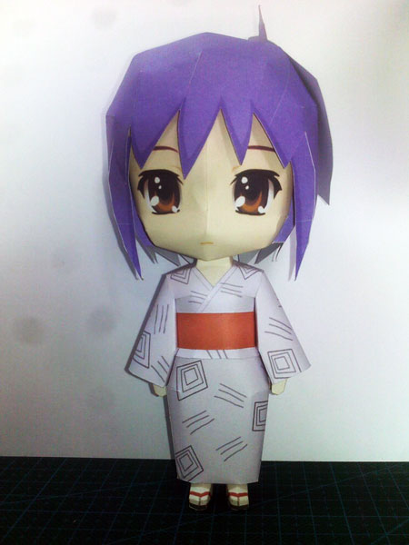 Ninjatoes Papercraft Weblog Dl Papercraft Yuki Nagato Images And Porn