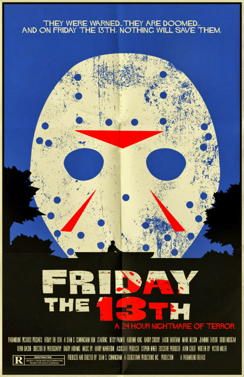 13 Alternative Friday The 13th Movie Posters