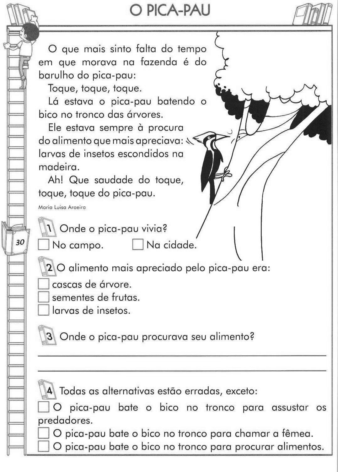 Atividade De Leitura E Interpretação De Texto 5 Ano Edulearn