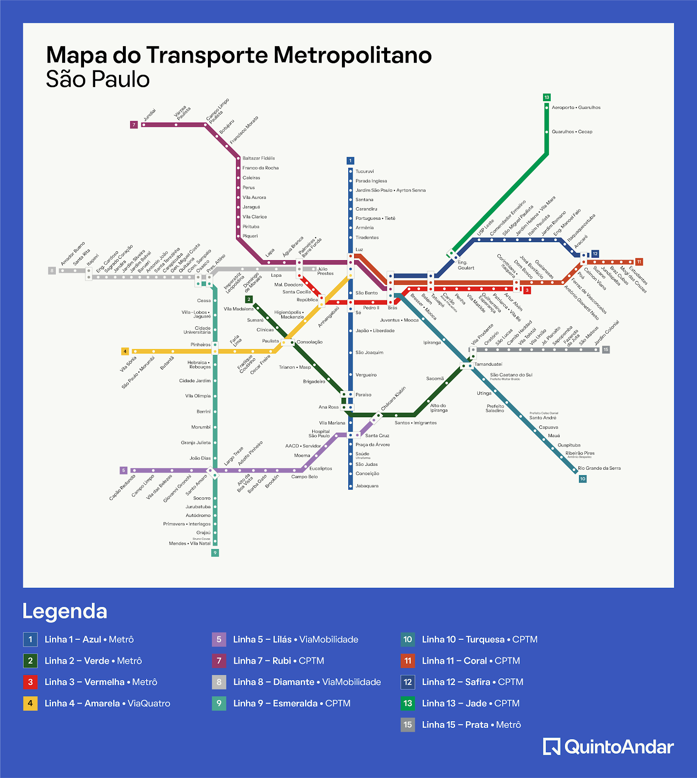 Linhas De Metrô Sp Tudo O Que Você Precisa Saber Para Se Deslocar Na