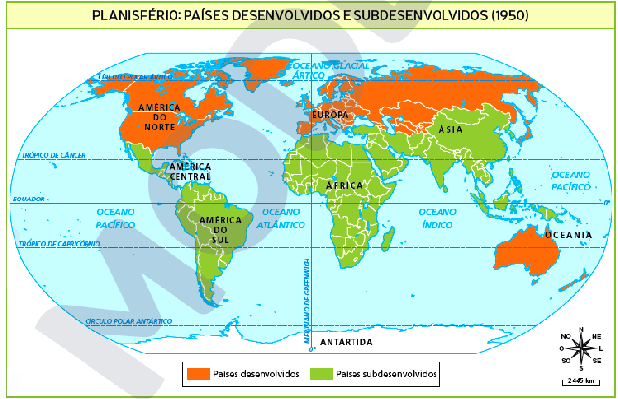 Geografia As Regionalizações Mundiais Conexão Escola Sme