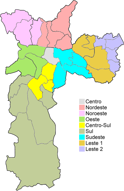 Zonas De Sp Conheça As Características De Cada Zona Da Cidade De Sp