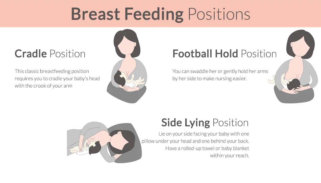 10 Different Breastfeeding Positions That Every Mom Needs To Try