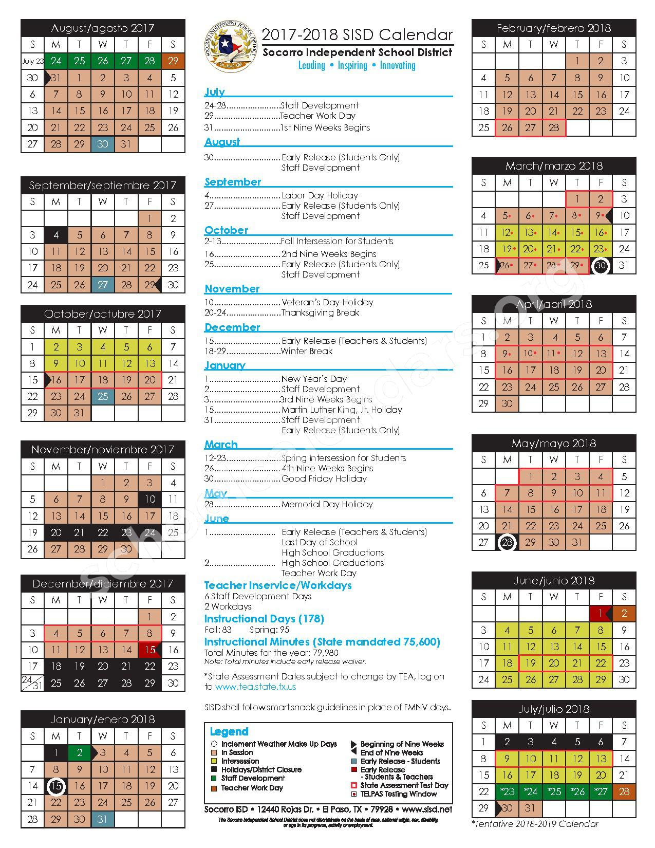 Aisd Calendar 2023 24 Printable Calendar 2023