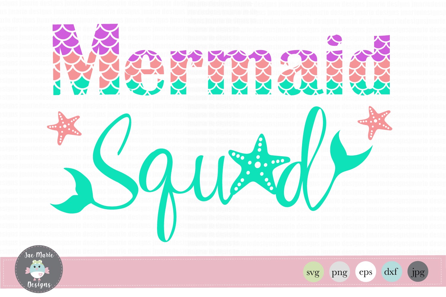 Mermaid Squad Svg 171 Svg File For Cricut