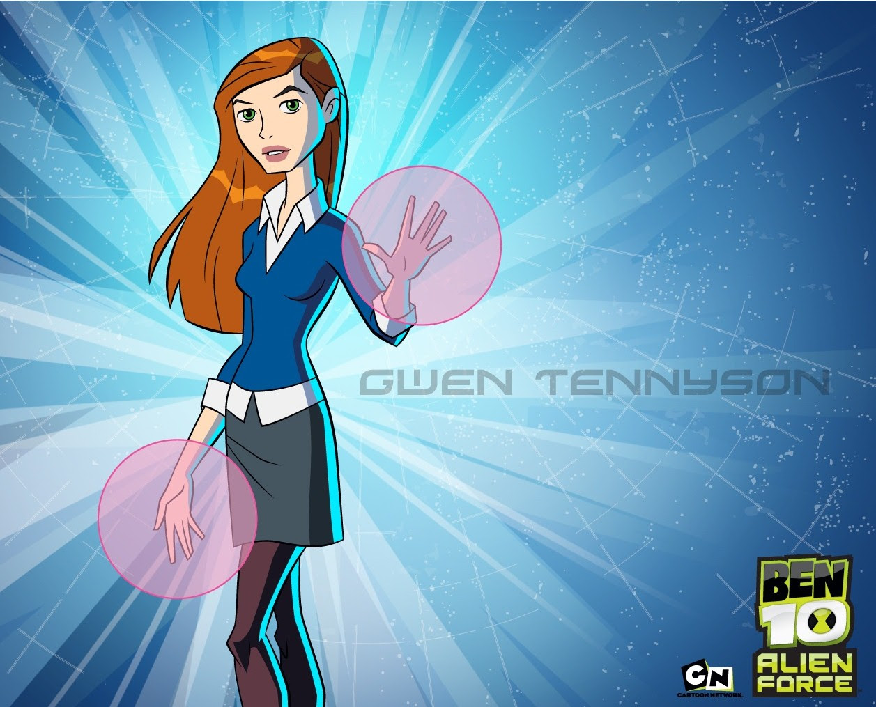 Personajes Cartoon Gwen Tennyson